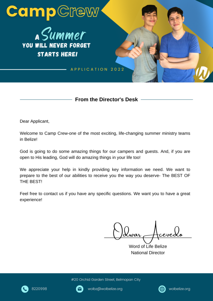 Camp Crew – wolbelize